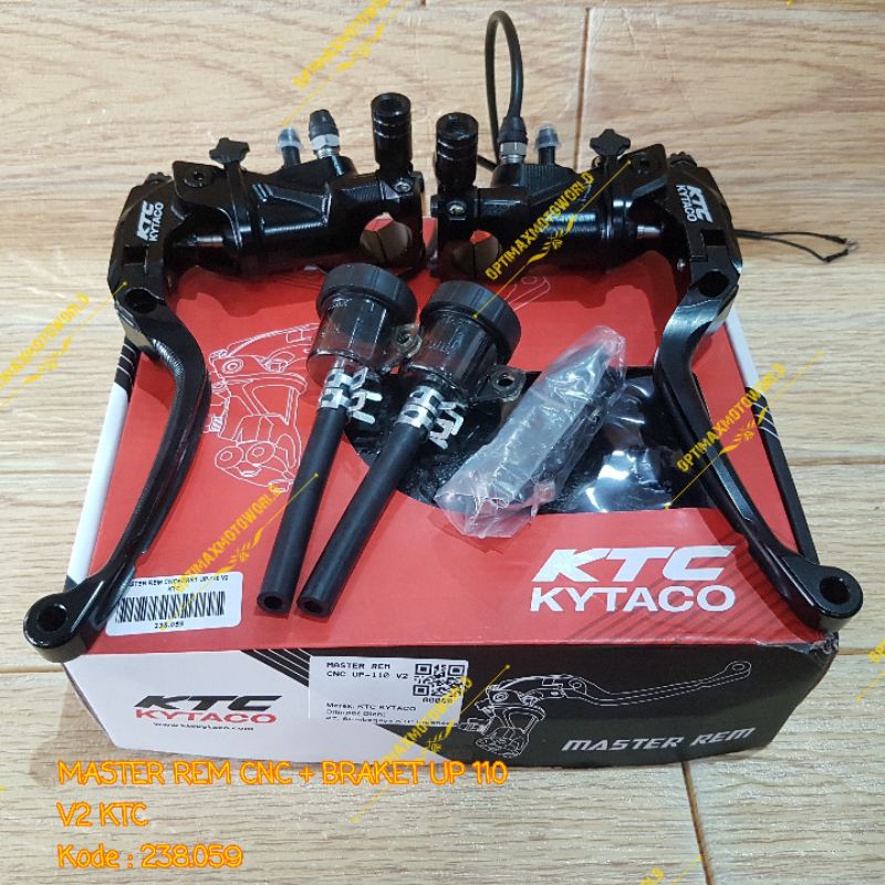 Jual MASTER REM CNC + BRAKET UP-110 V2 KTC | Shopee Indonesia