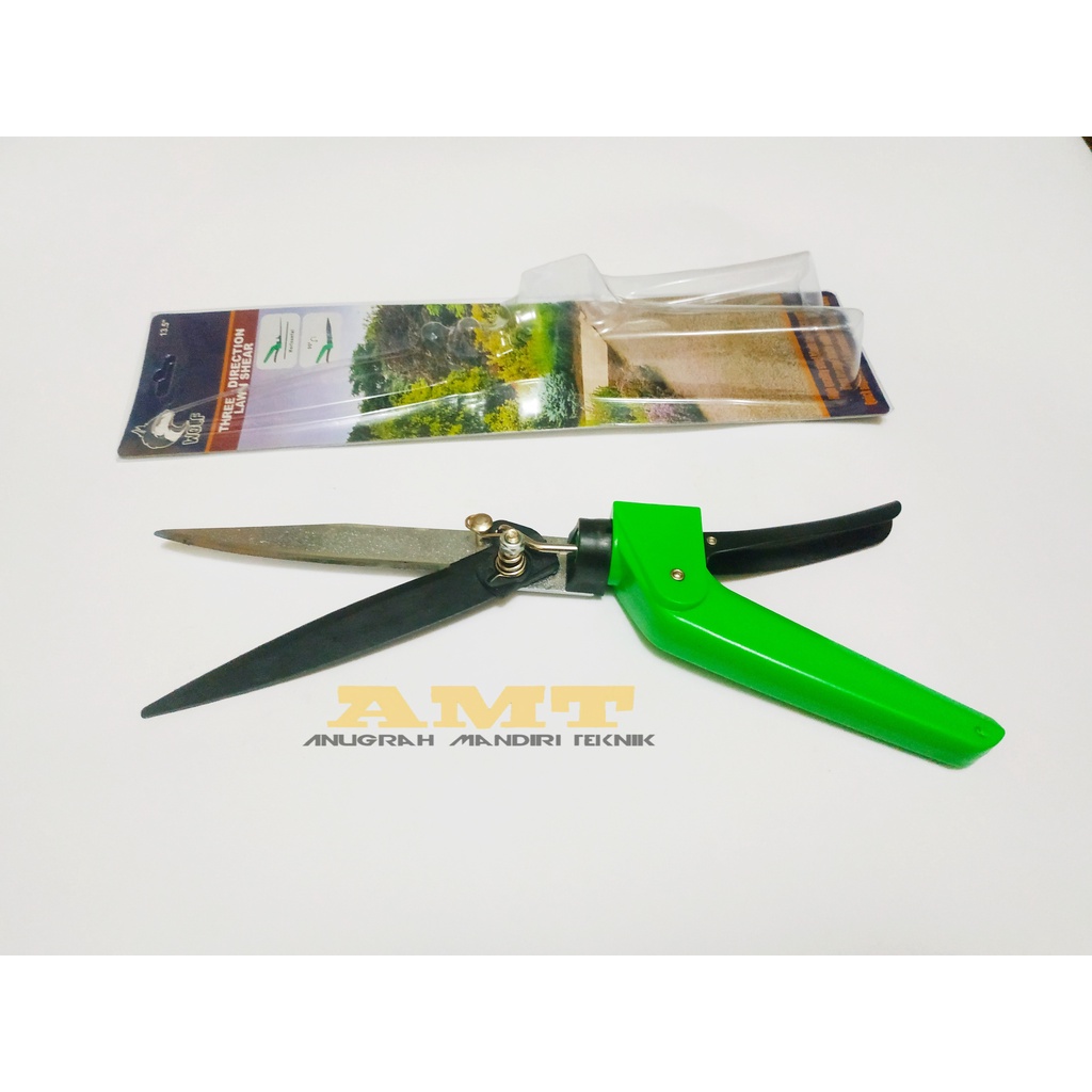 Jual Gunting Rumput 3 Fungsi Posisi WOLF Lawn Shear Three Direction ...