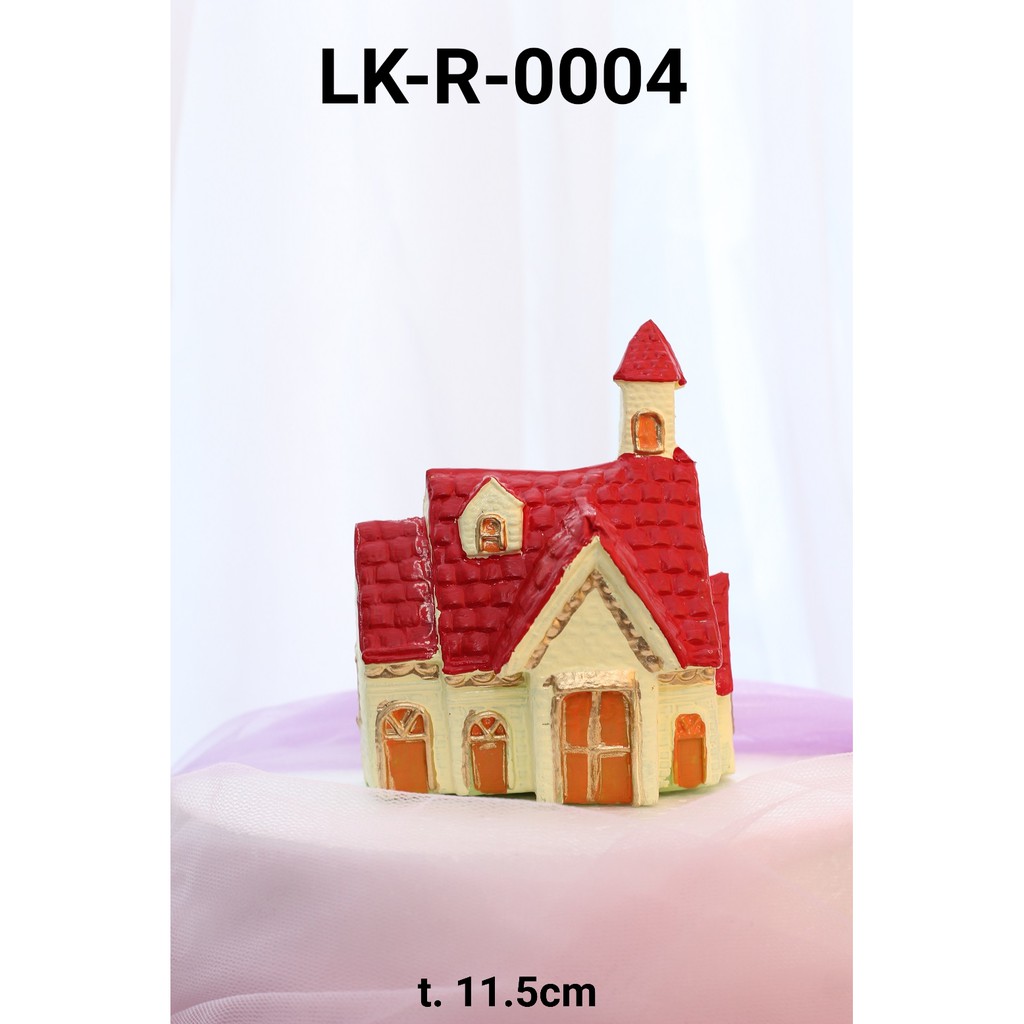 Jual LK-R-0004 Topper mainan Lain2 Lokal Rumah coklat yamama baking ...