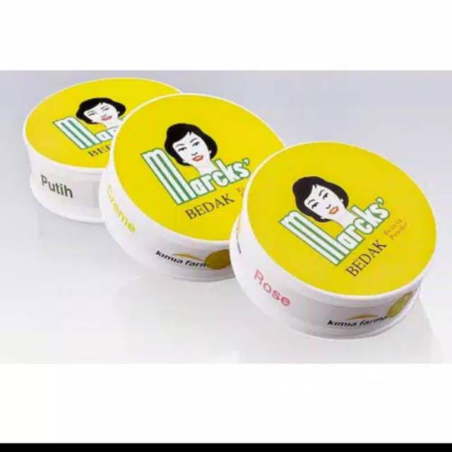Jual Marcks bedak powder 40 gr | Shopee Indonesia