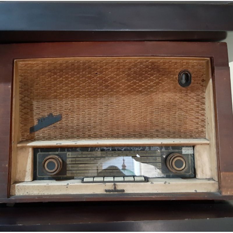Jual Radio Kayu Antik Merk Siegfried Germany | Shopee Indonesia