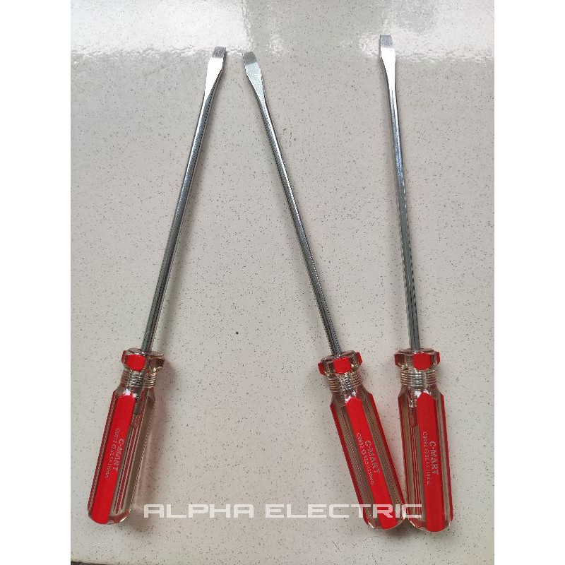 Jual OBENG MINUS CRYSTAL PLUS C-MART 5x150mm / CMART TOOLS IN LINE ...