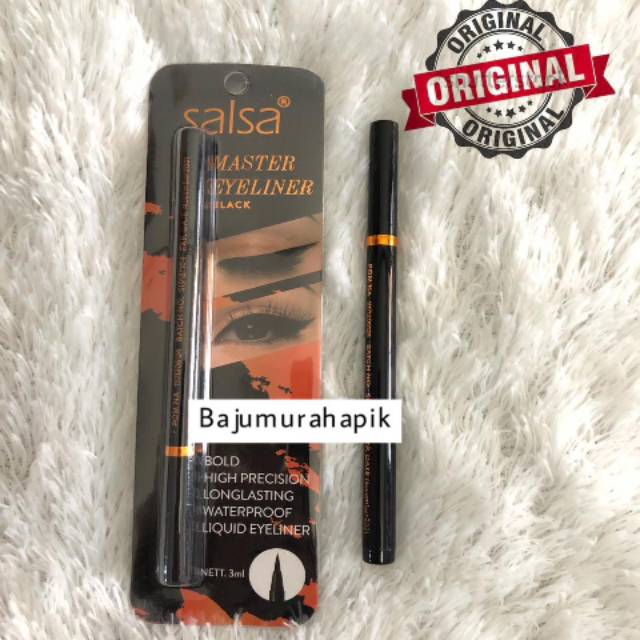 Jual Salsa Eyeliner Spidol/Eyeliner Pen Waterproof | Shopee Indonesia