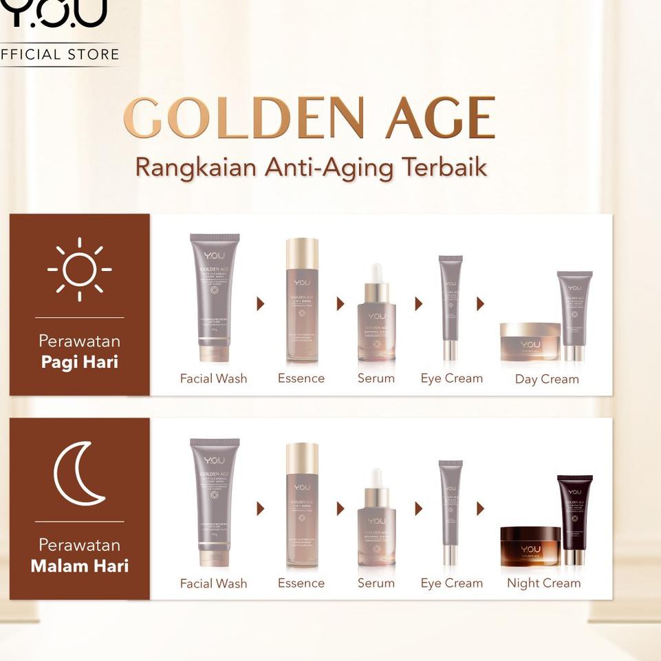 Jual TGV YOU Golden Age Revitalizing Night Cream 18g [ Overnight Skin ...