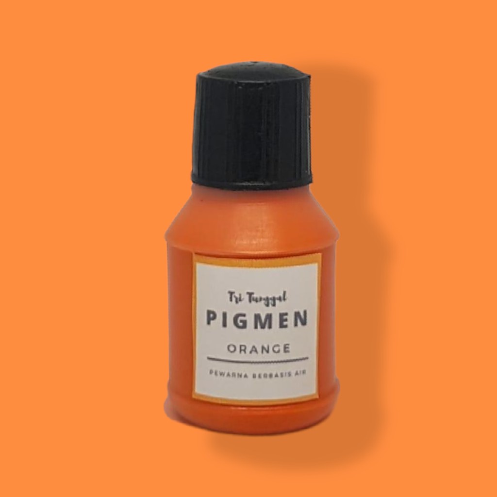 Jual PIGMEN 12gr ORANGE Jingga Mini Kecil Pewarna Sablon Pigment Color ...