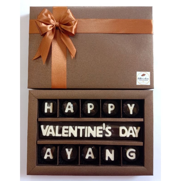 Jual Coklat Praline Box Custom (free packing) | Shopee Indonesia