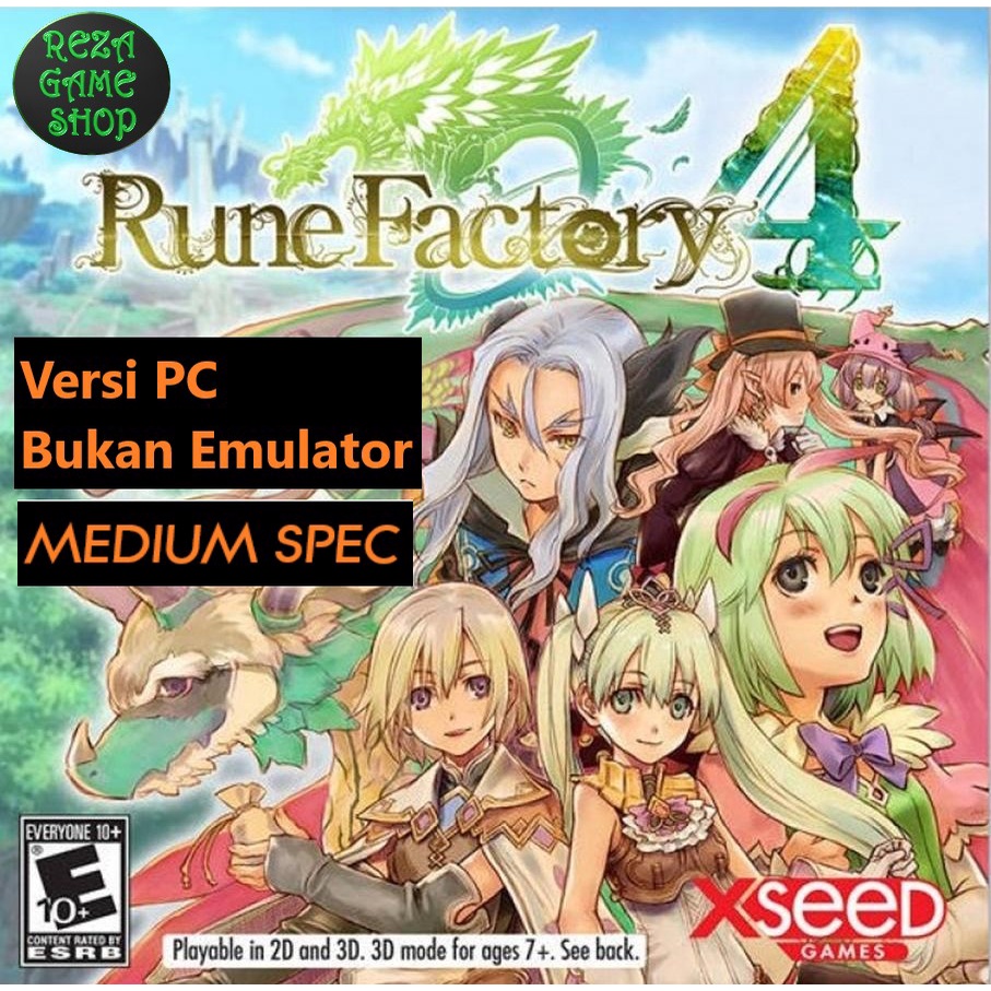 Jual Rune Factory 4 Special PC Version | GAME PC | GAME LAPTOP | GAMING ...