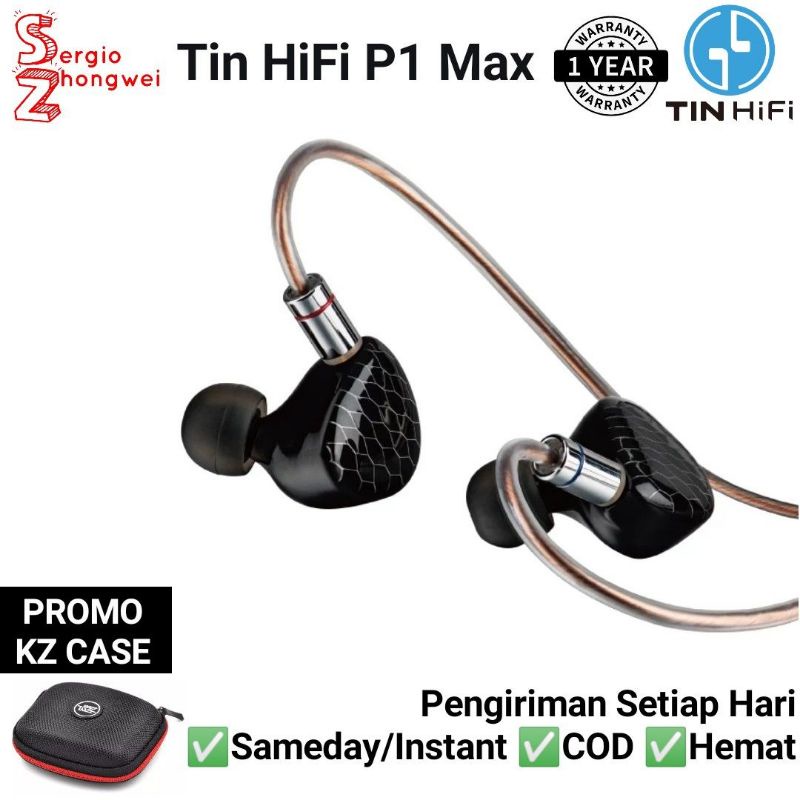 Jual TIN HIFI P1 Planar Driver Earphone In Ear Monitor Gaming | Shopee ...