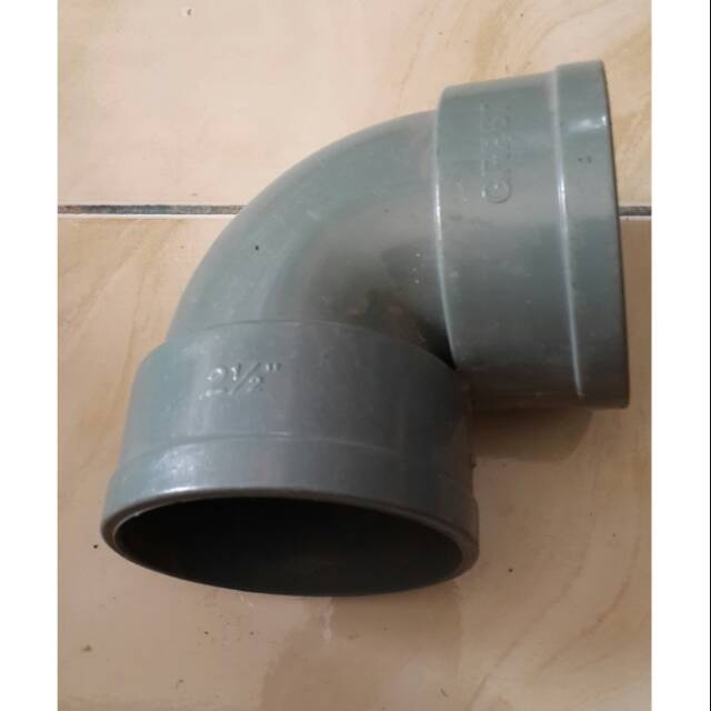 Jual Knie L 2 1/2" Inch GREST SOCKET Knie Knee Fitting Pvc Sambungan Pipa Pvc Paralon Air Ledeng ...
