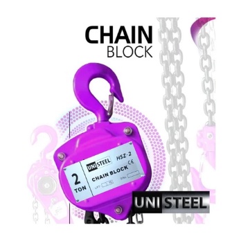 Jual Chain Block Katrol Tekel 1 ton x 5 mtr UNISTEEL | Shopee Indonesia