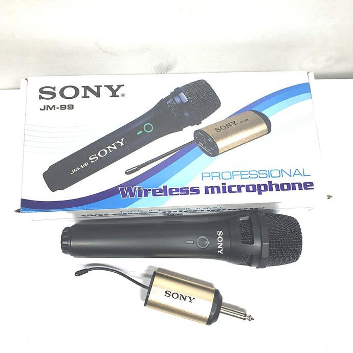 Jual Open Ds] Mic Wireless Sony Jm 99 Uhf | Shopee Indonesia
