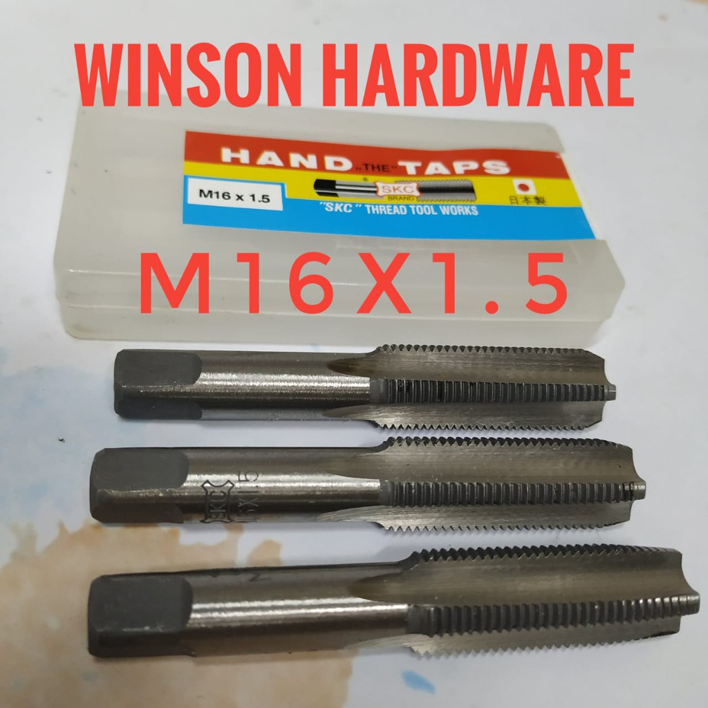 Jual Handtap SKC M16x1.5 / Hand Taps Mata Tap M 16 x 1.5 SKC | Shopee ...