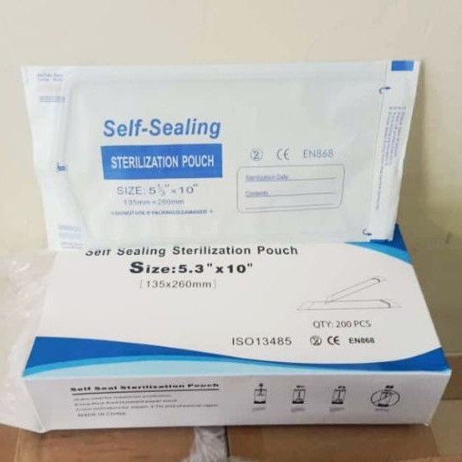Jual 200 PC STERIL POUCH / MEDIPACK / MEDIPOUCH / PLASTIK STERILISASI ...