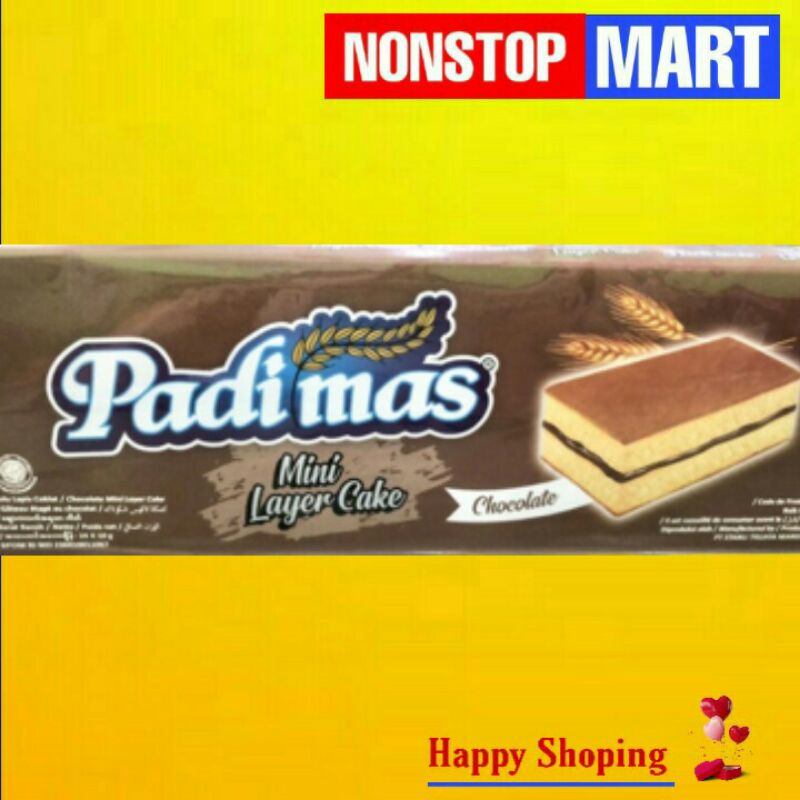 Jual PADIMAS mini layer cake 1 pack isi 24 pcs 10gr | Shopee Indonesia