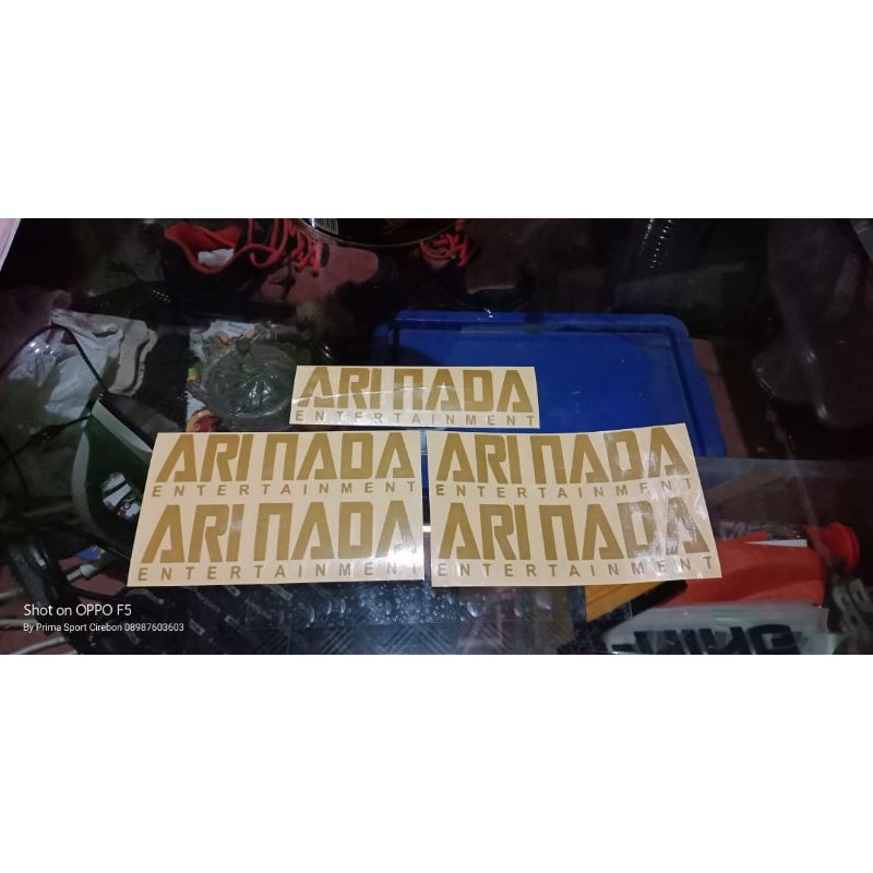 Jual striker cutting timbul / STICKER CUTTING / STICKER CUSTOM NAMA ...