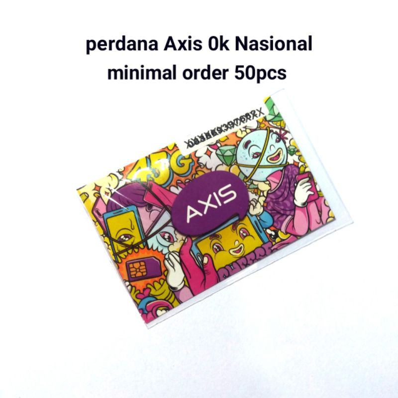Jual Kartu Perdana axis 0 k axis hitz reguler by xl murah | Shopee ...