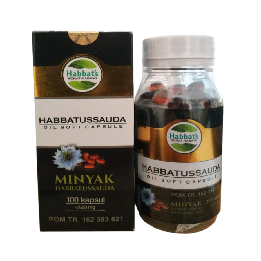 Jual Habbatussauda Oil Soft Capsule 100 Kapsul - Minyak Habbat Sehat ...