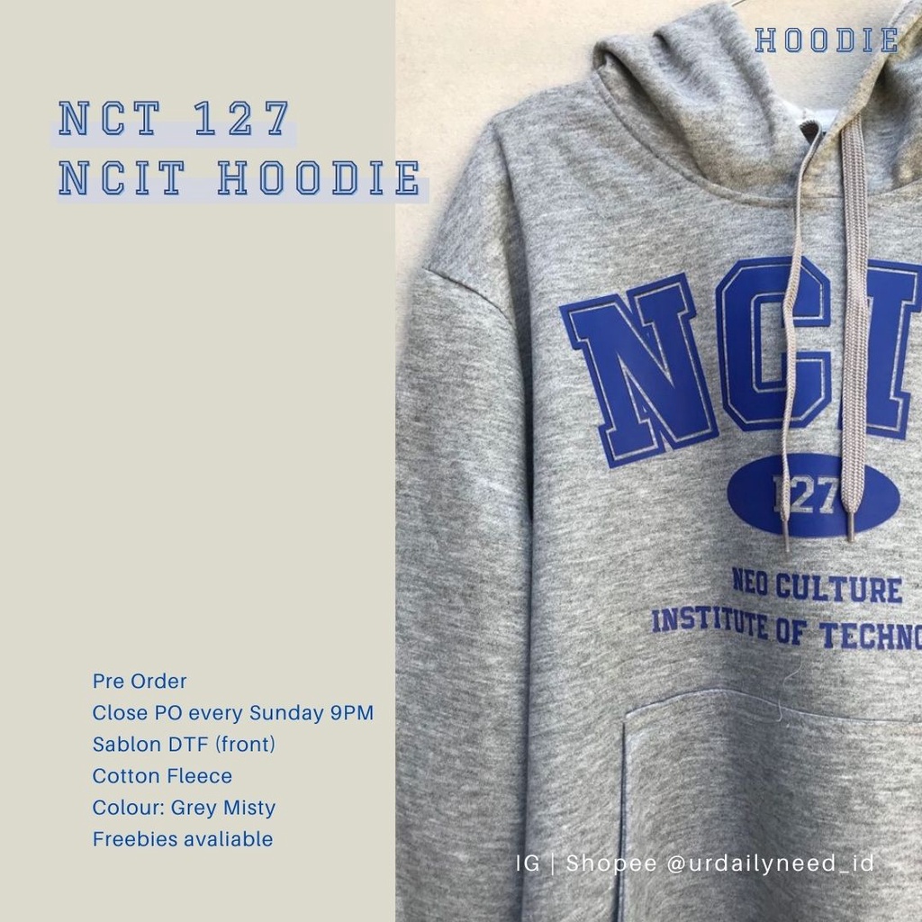 Jual PO HOODIE SWEATSHIRT SMCU WAYV 0117 EXO NCIT NCT MARK DOYOUNG ...
