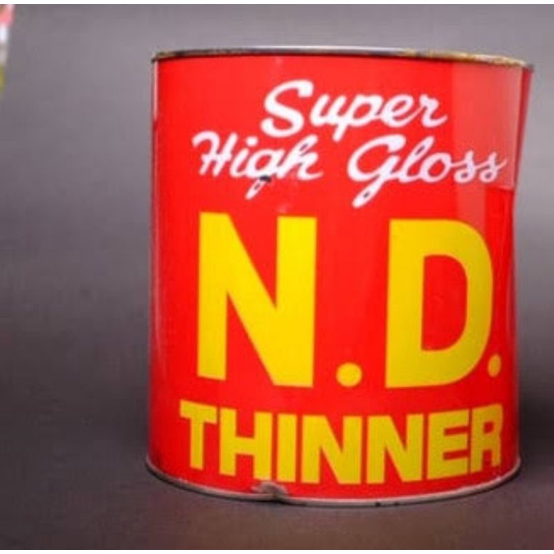 Jual thinner thiner tiner pengencer cat kayu besi duco merk tri ring ND ...