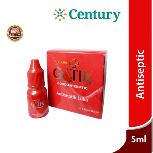 Jual Care + Gotik Good Antiseptic 5 Ml/Antiseptik/Obat luka/Obat ...