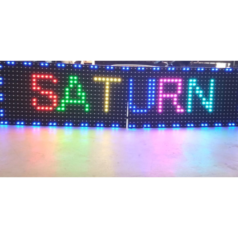 Jual Running Text P10 Outdoor RGB 20cm x 100cm | Shopee Indonesia