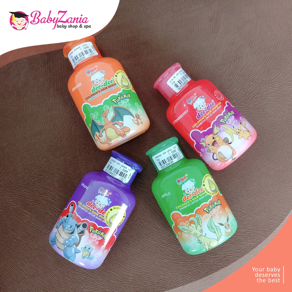 Jual Dee-dee Shampoo Anak Pokemon Edision 125ml | Shopee Indonesia