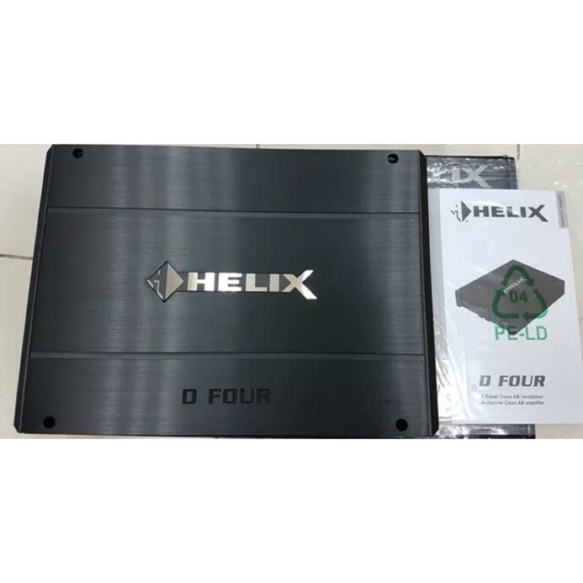 Jual Power Amplifier 4 Channel Helix D Four 4 Channel Class AB German Technology | Shopee Indonesia