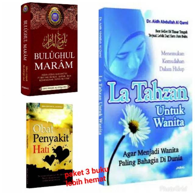 Jual BUKU ISLAM-BUKU AGAMA, KITAB BULUGHUL MARAM, BUKU LA TAHZAN , BUKU ...