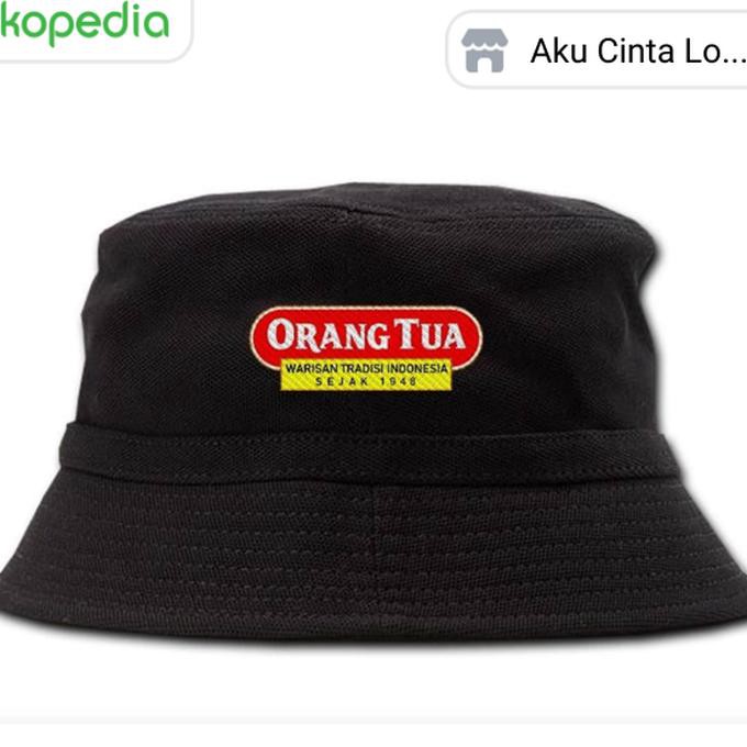 Jual Topi BUCKET polos custom ORANG TUA WARiSAN TRADiSi iNDONESiA ...
