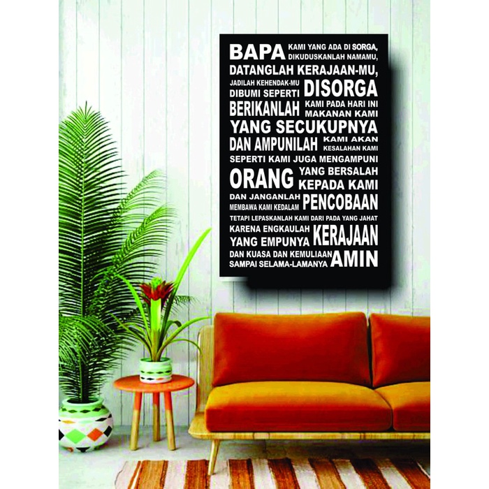 Jual Jual Wall Decor Hiasan Dinding Kristen Doa Bapa Kami 30X40 Cm ... Jual Jual Wall Decor Hiasan Dinding Kristen Doa Bapa Kami 30X40 Cm ...