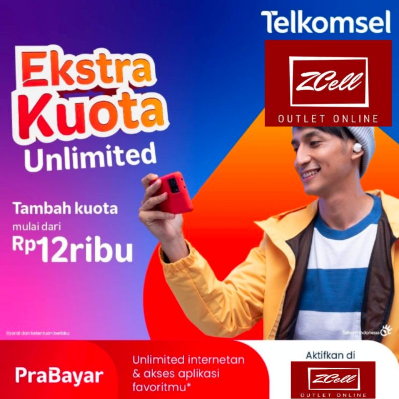 Jual PAKET INTERNET UNLIMITED TELKOMSEL TERMURAH | Shopee Indonesia