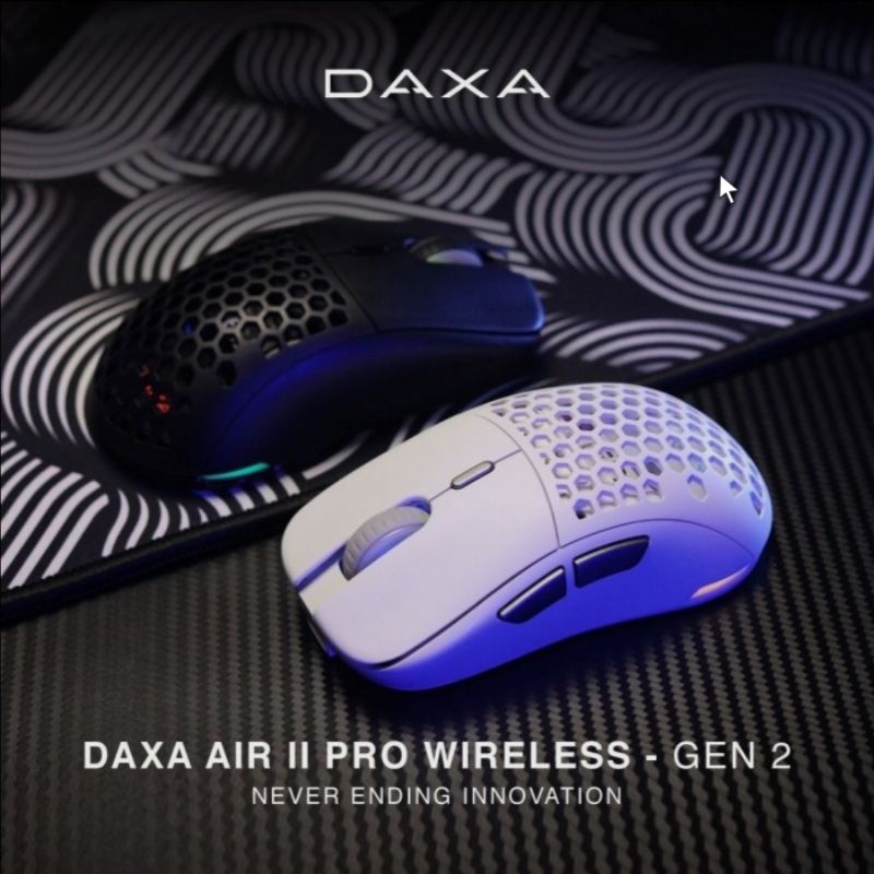 Jual Daxa Air II Pro Wireless Gaming Mouse daxa 2 Ultra Lightweight ...
