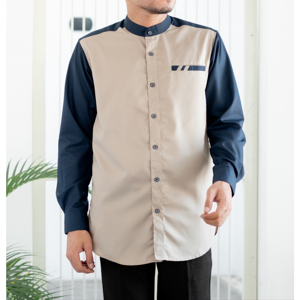 Jual Kemeja Koko Pria Lengan Panjang Bahan Toyobo Premium Model Baju ...