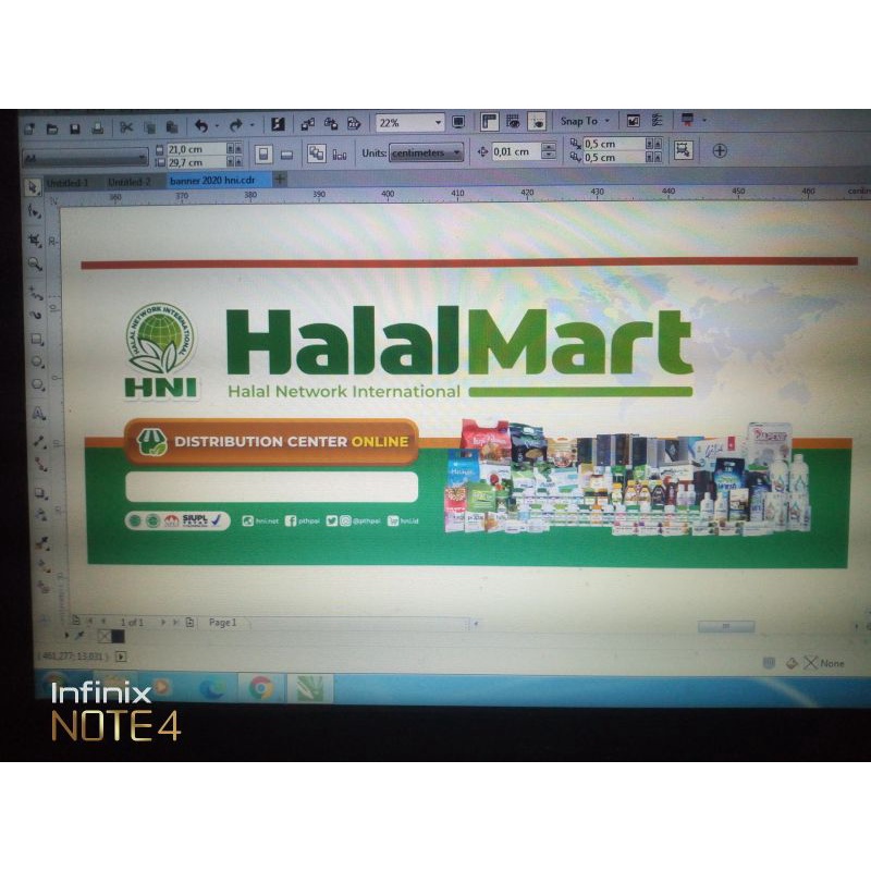 Jual Banner DISTRIBUTOR CENTER HNI HPAI / SPANDUK DISTRIBUTOR CENTER ...