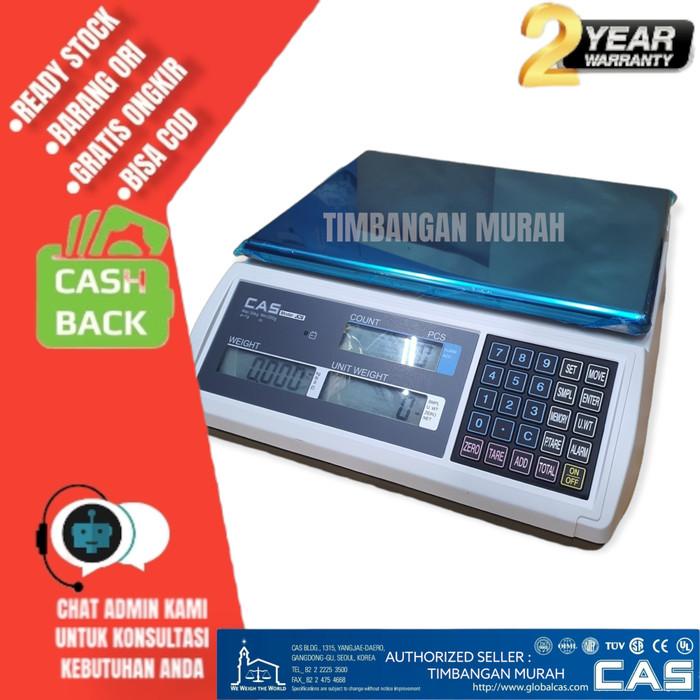 Jual COUNTING SCALE CAS JCS/ TIMBANGAN HITUNG JUMLAH PCS | Shopee Indonesia