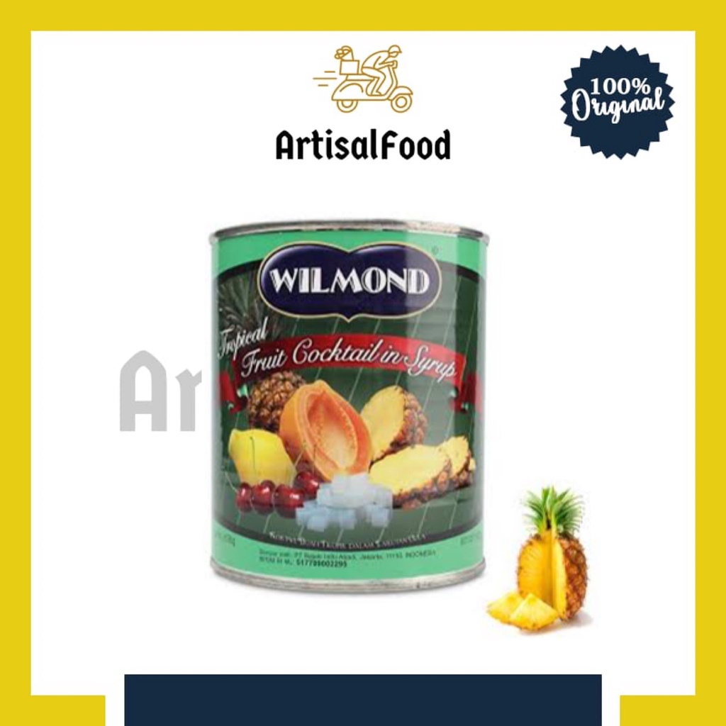 Jual Wilmond Fruit Cocktail 863gr Kaleng | Shopee Indonesia