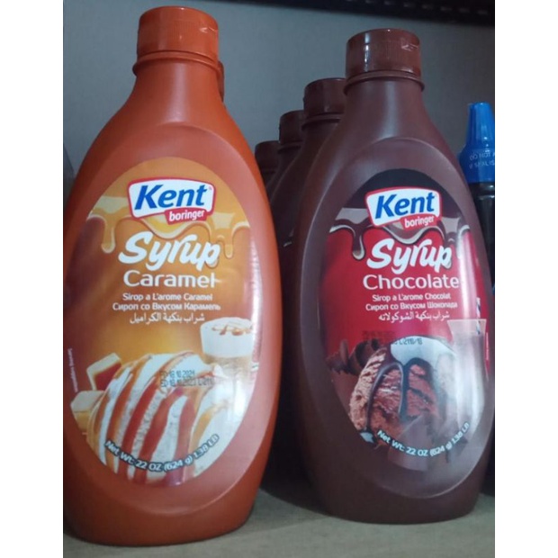 Jual Kent Boringer Syrup Caramel dan Coklat 624gr | Shopee Indonesia