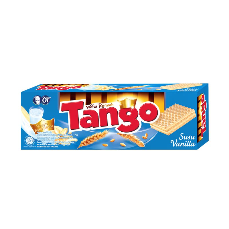 Jual WAFER TANGO TANGGO VANILLA 133 GR** | Shopee Indonesia