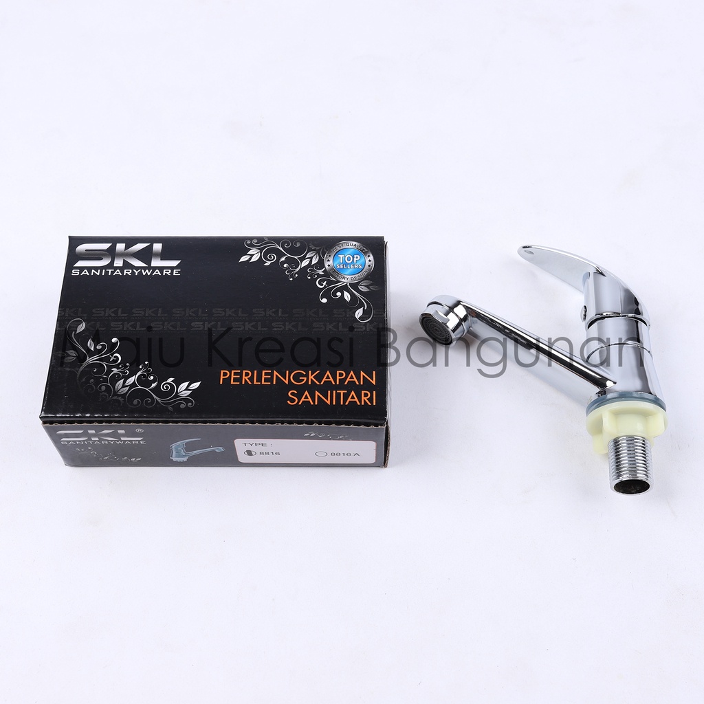 Jual Kran Wastafel Up Down SKL 8816 Tanam Keran Air Chrome Angkat ...