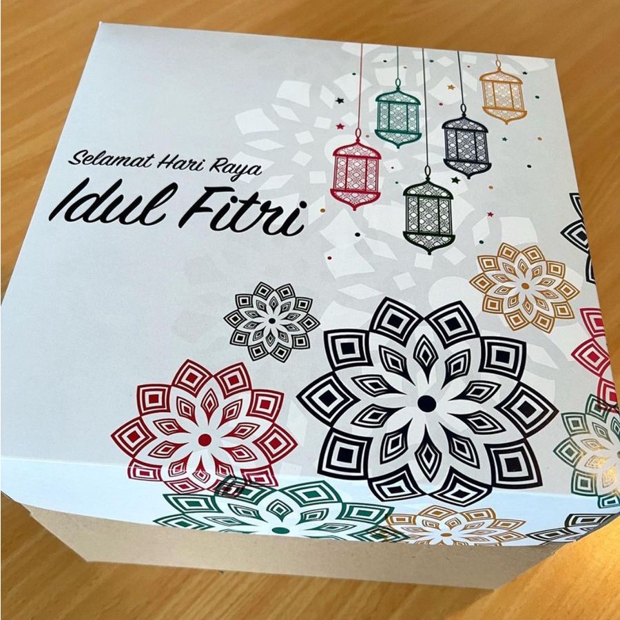 Jual Cake Box lebaran box bolu idul fitri hampers eid fitri ukuran ...