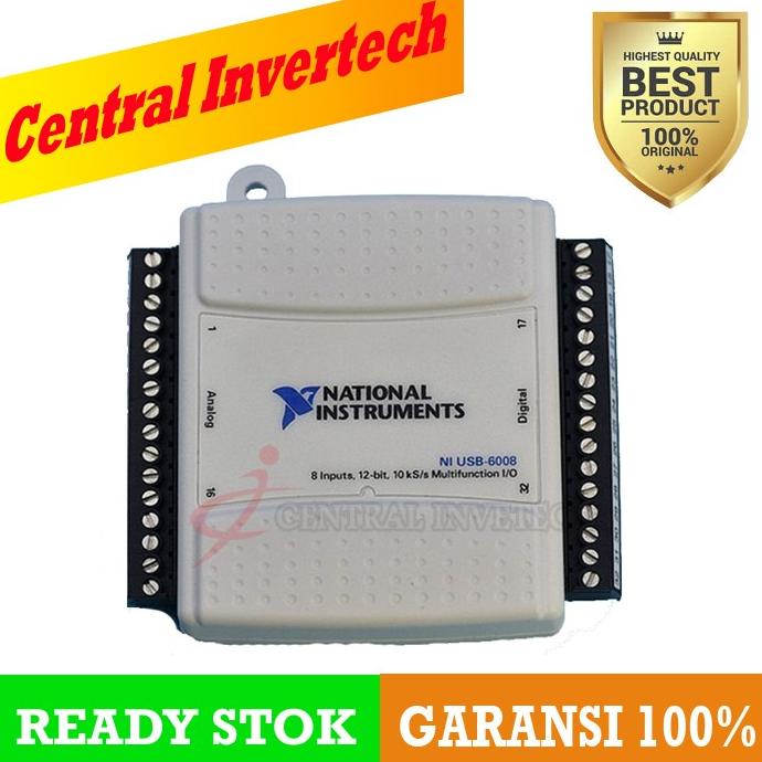 Jual USB-6008 National Instruments Data Acquisition Card NI DAQ ...