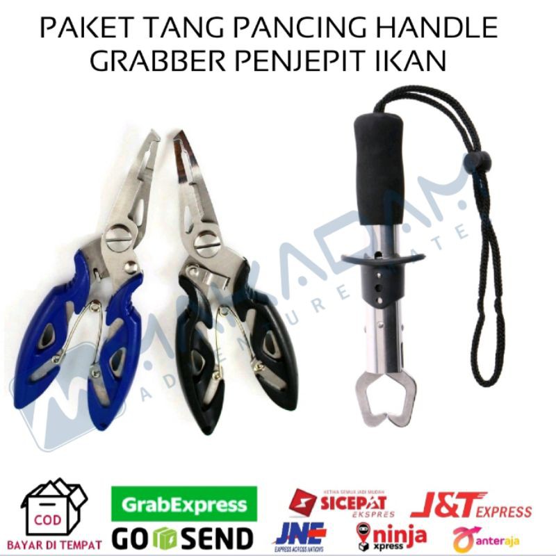 Jual tang kail pancing gripper penjepit bibir ikan | Shopee Indonesia