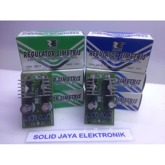 Jual REGULATOR SIMETERIS 12 VOLT ( BIRU ) KIT PSU SIMETRIS CT 12V RANIC ...