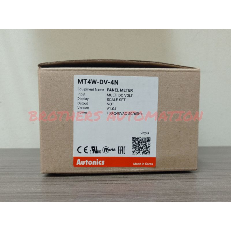 Jual Panel Meter MT4W-DV-4N Autonics | Shopee Indonesia