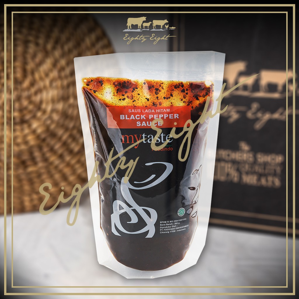 Jual MY TASTE BLACKPEPPER SAUCE / SAUS LADA HITAM 500ML | Shopee Indonesia