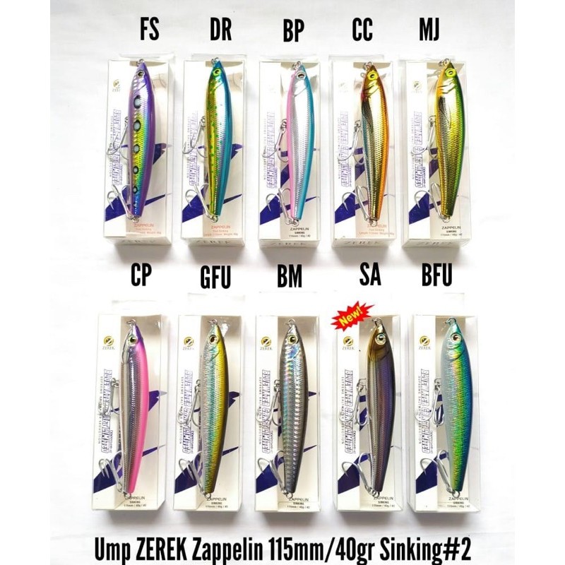 Jual lure zerek zappelin 115mm | Shopee Indonesia