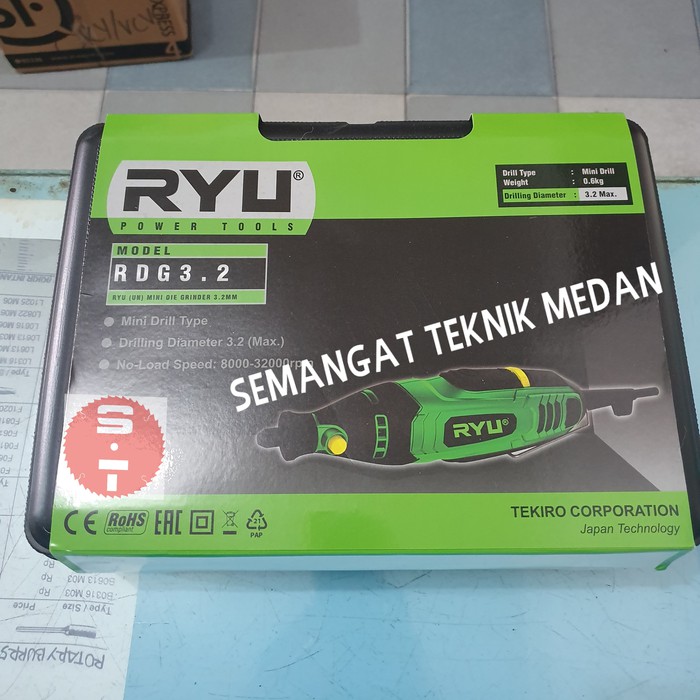 Jual RDG3.2 MINI DIE GRINDER GRENDA TANGAN BOTOL MINI 3mm RYU RDG 3.2 3 2 | Shopee Indonesia