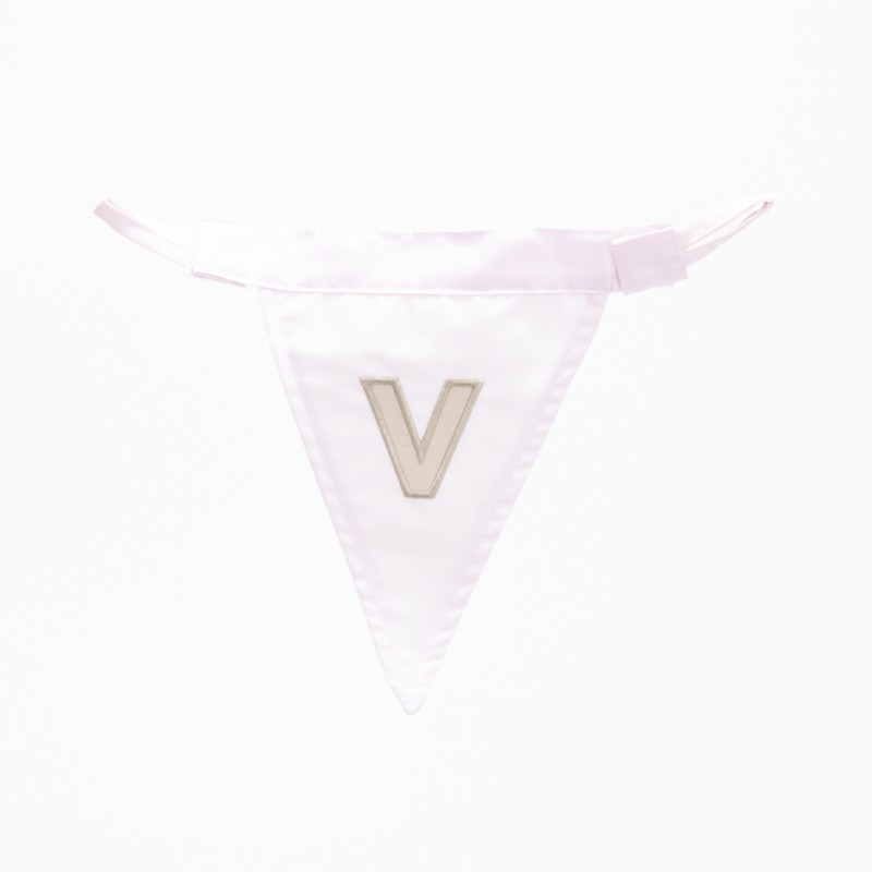 Jual cribcot bunting girl (bendera inisial) - v | Shopee Indonesia