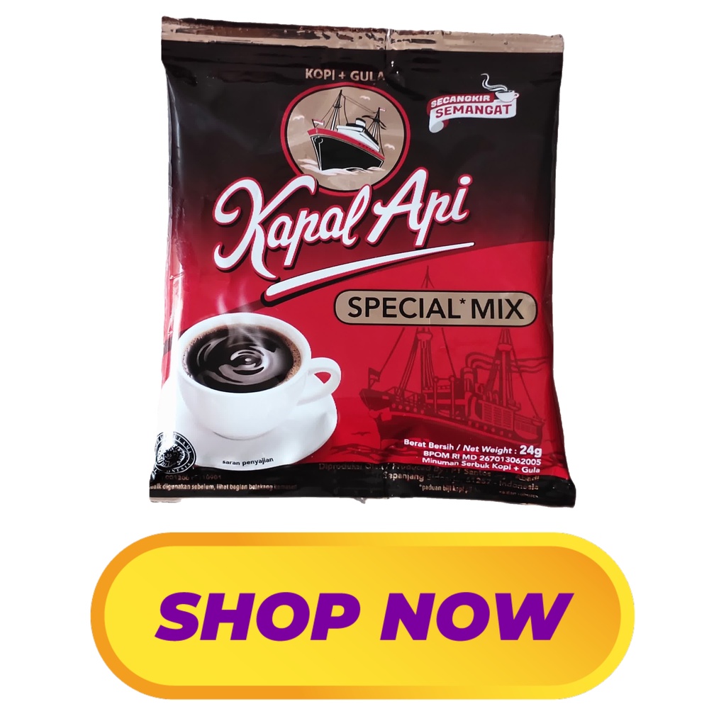 Jual FLASH SALE..!! KOPI KAPAL API SPESIAL MIX 1 PCS | Shopee Indonesia