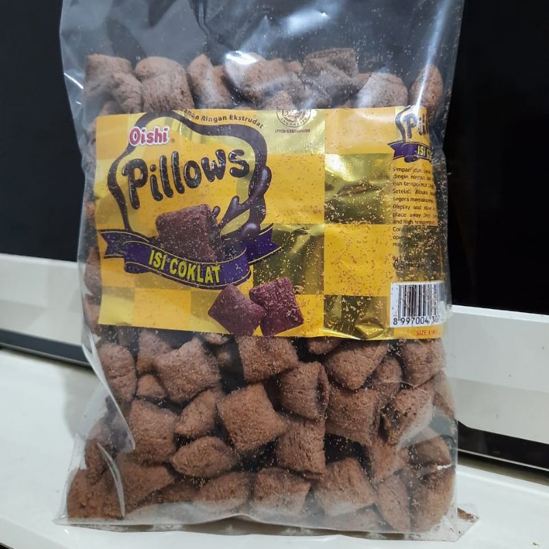 Jual Oishi Pillows 250 Gram | Rasa Coklat | Ubi | Shopee Indonesia
